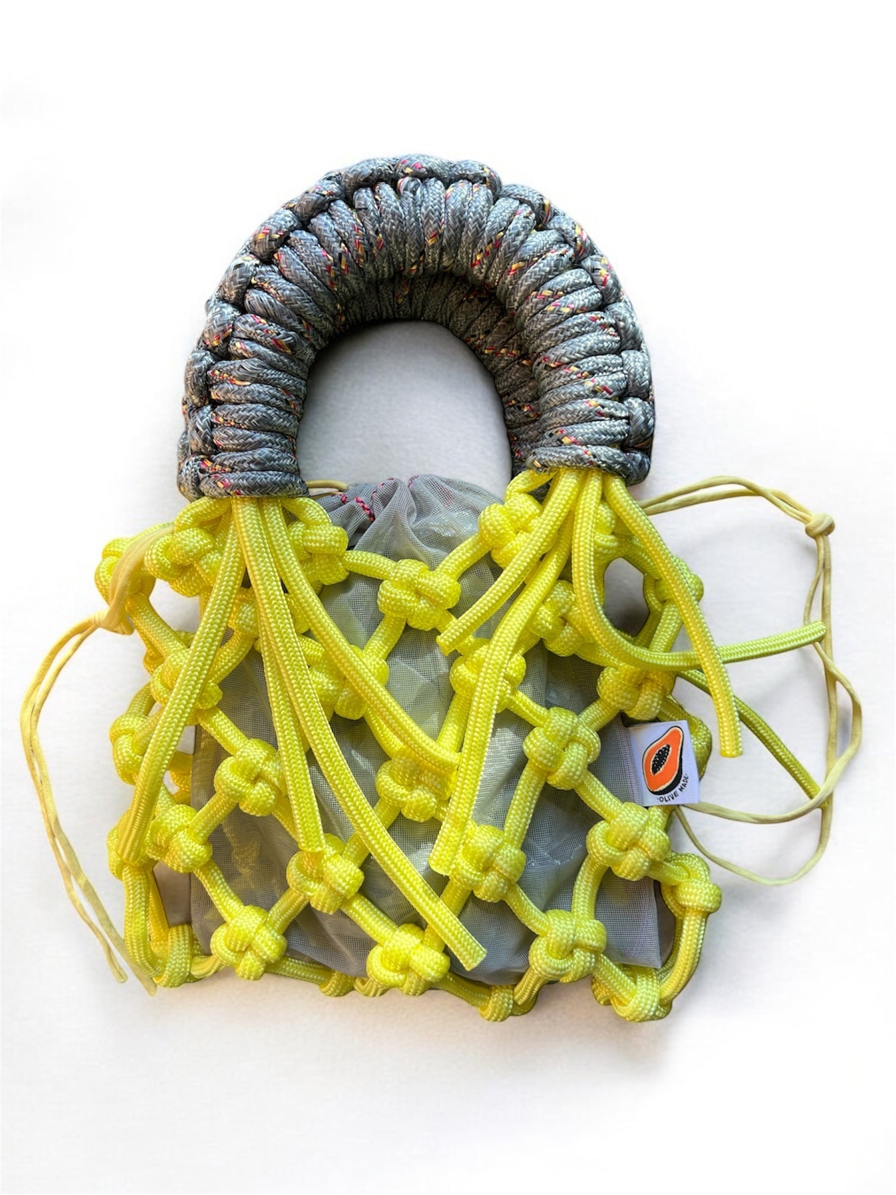 Sunshine Bag - Grey x Yellow