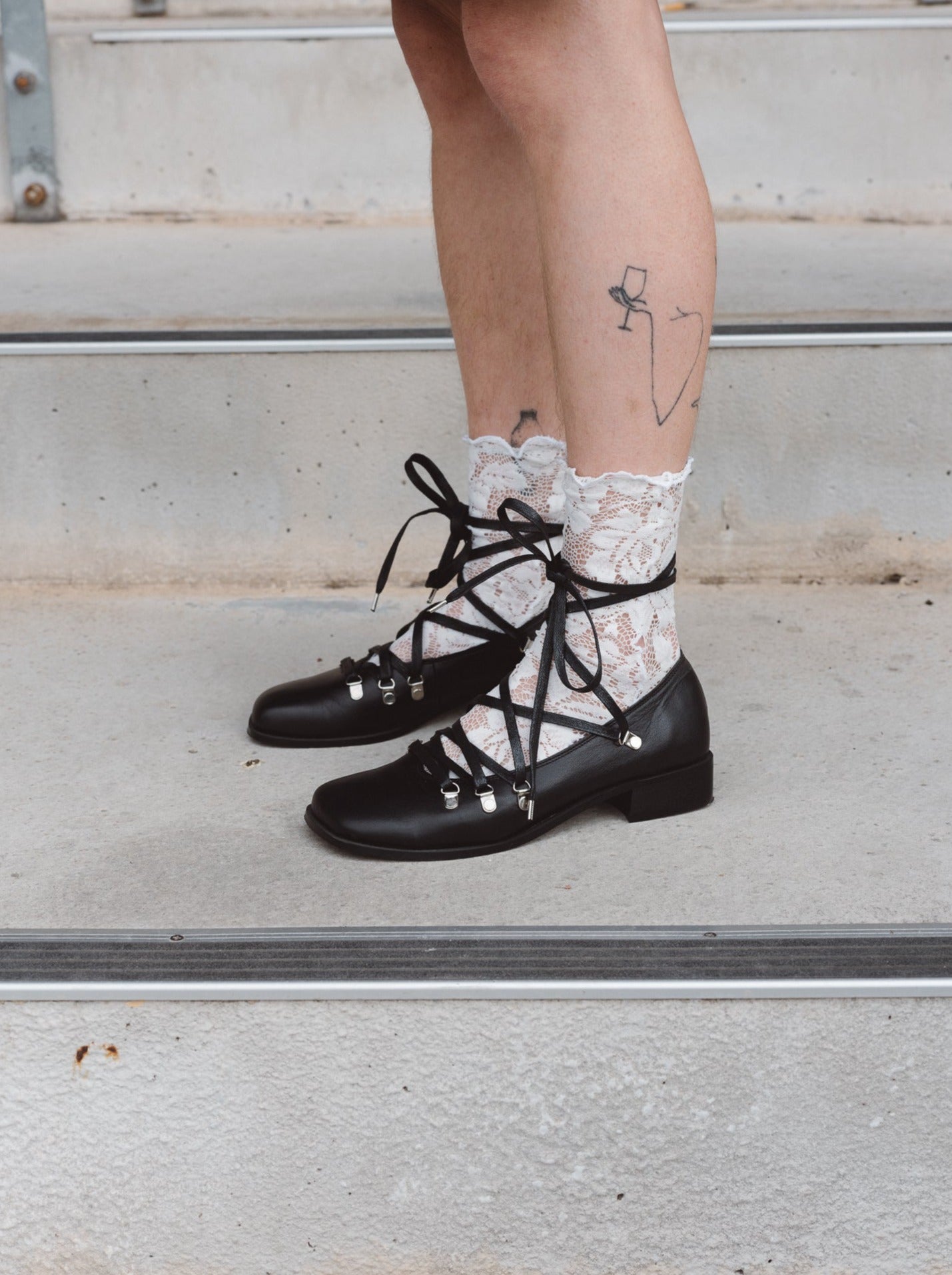P.S.S X SYRUP LACE SOCKS